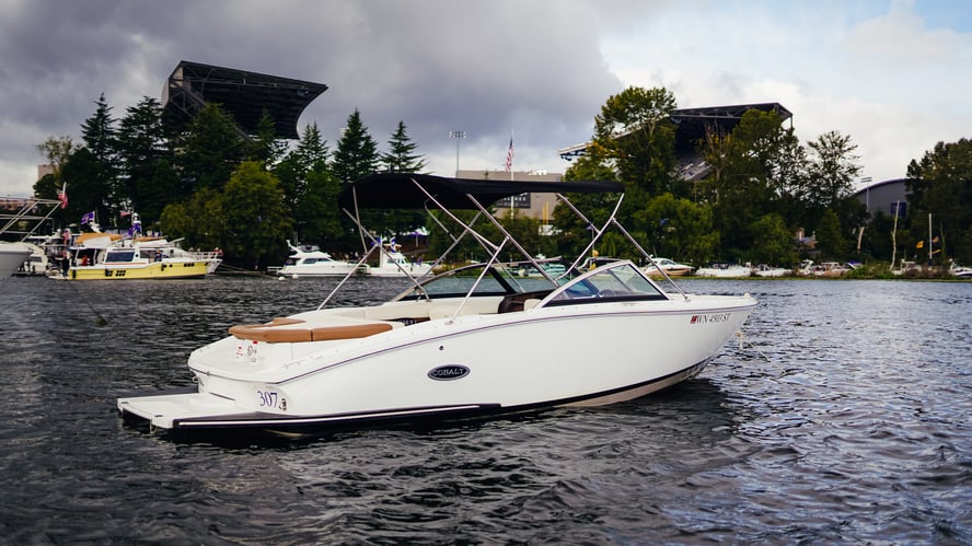 Sailgating UW Husky Stadium in Seattle